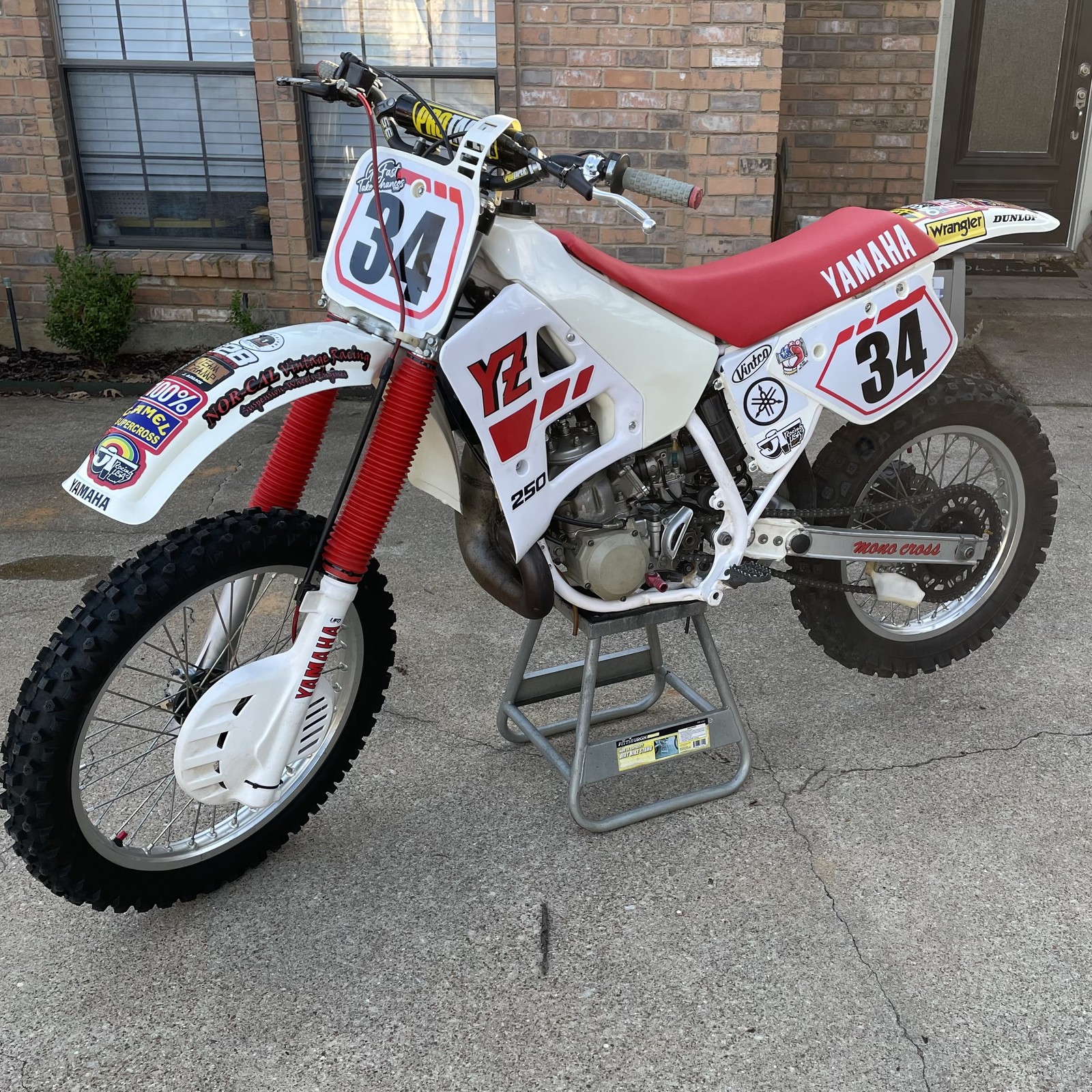 1988 Yamaha YZ250 - vetmotoxer34's Bike Check - Vital MX